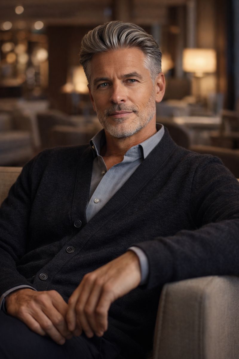 20 Elegant Hairstyles for Men Aged 60 and Above - Hair Style Blog